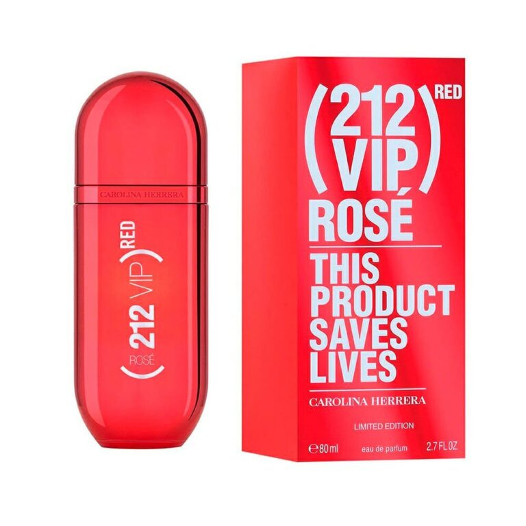 Perfume 212 VIP Rose Red Carolina Herrera 100ml | La Perfumeria